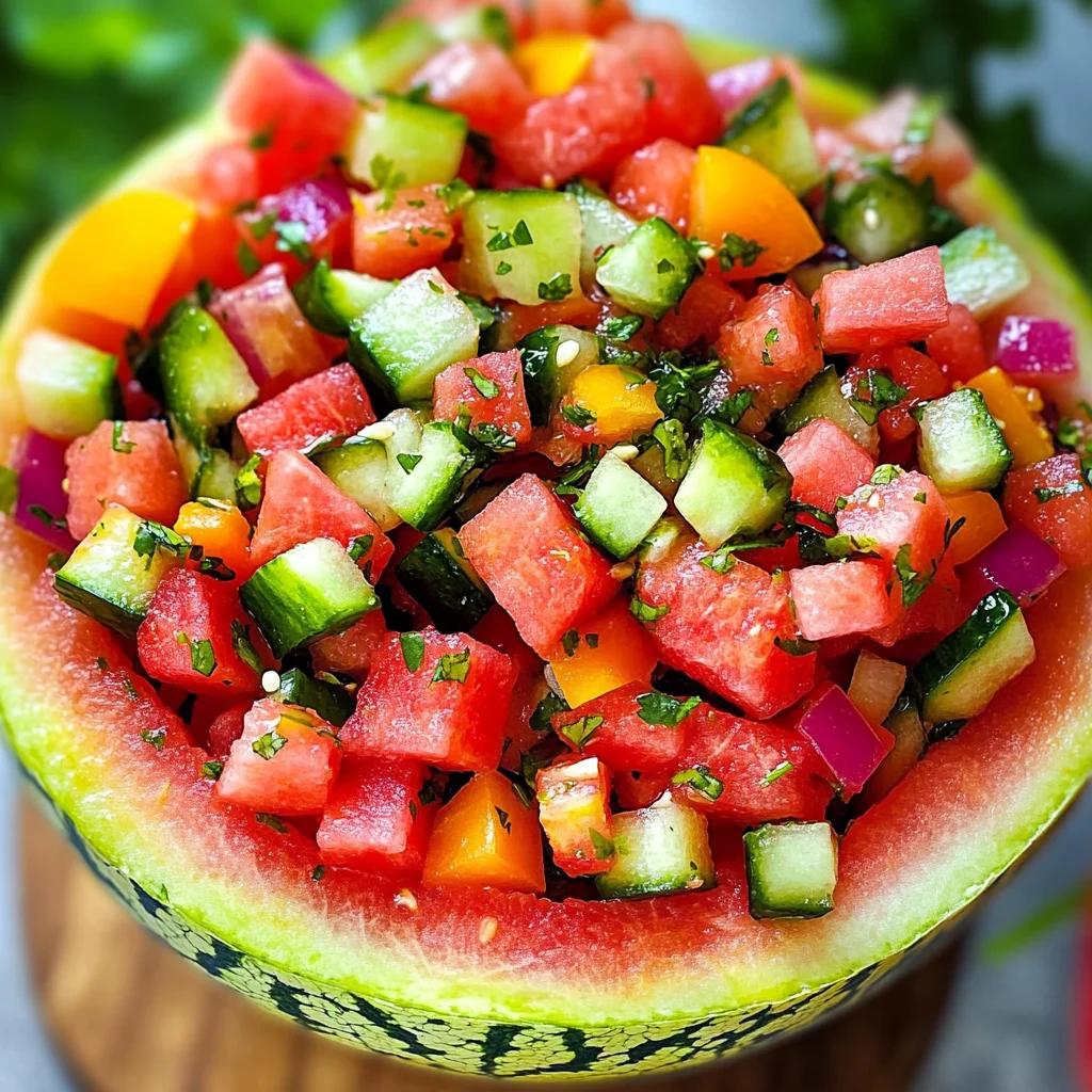 Watermelon Salsa Recipe - Tasty Quick