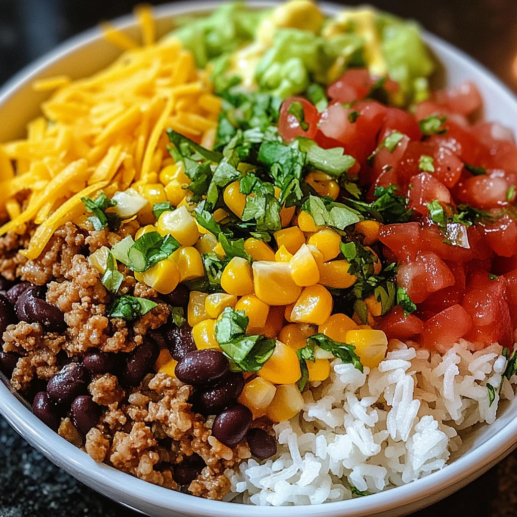 Taco Rice Bowl - Tasty Quick